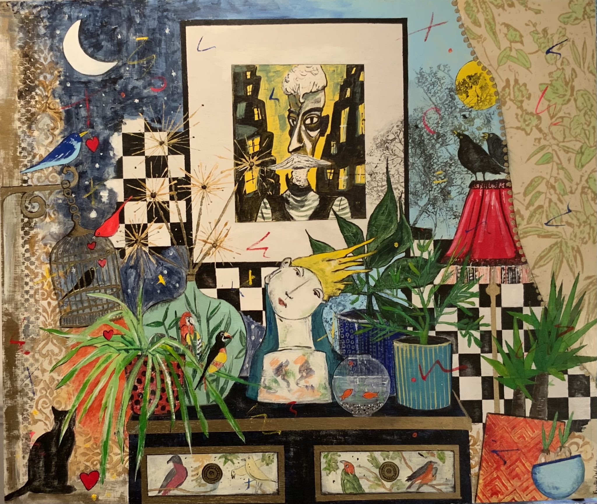 At home with Mr Byrne… - Roz Walker